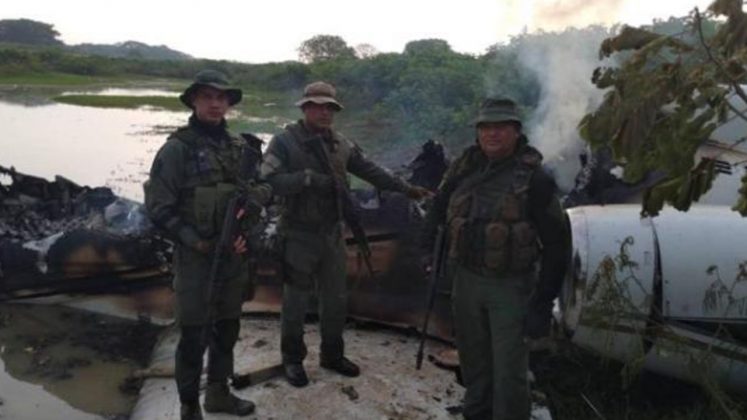 Derriban narco-jet mexicano en Venezuela