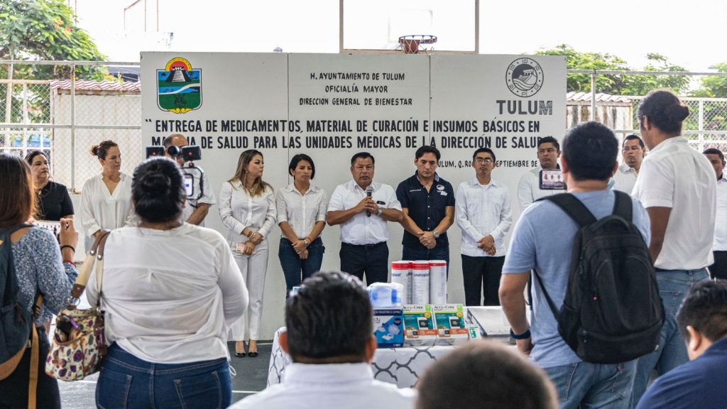 INVERSIÓN HISTÓRICA EN SALUD: Dota Marciano Dzul de medicamentos ...