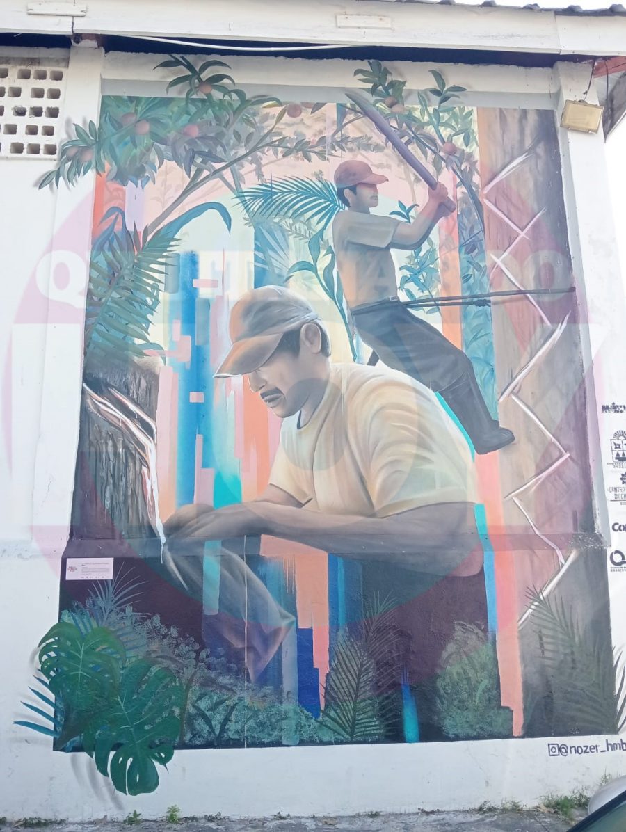 Plasman 15 murales inservibles en programa Barrio Mágico en Chetumal