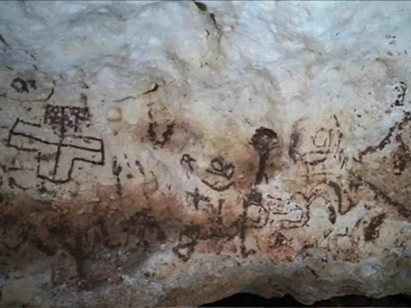 Descubren en Yucatán cueva maya para rituales con pintura rupestre ...