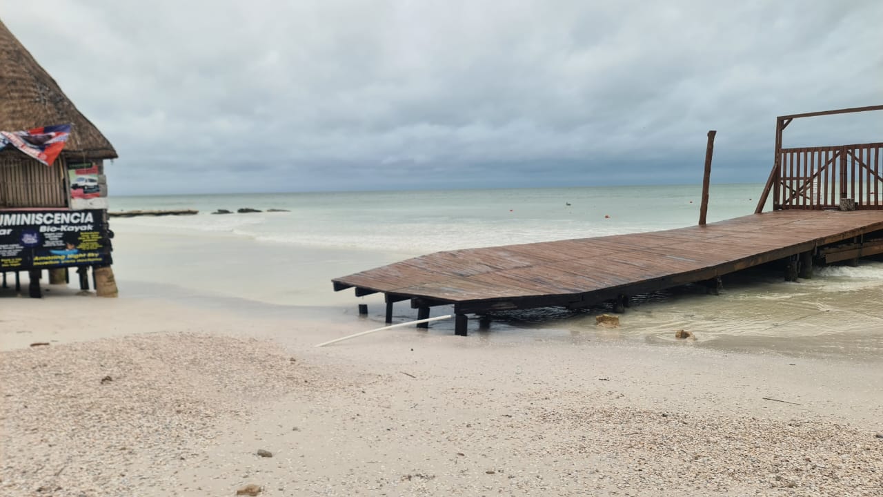 Sin afectaciones en Holbox por el paso del Huracán “Milton”