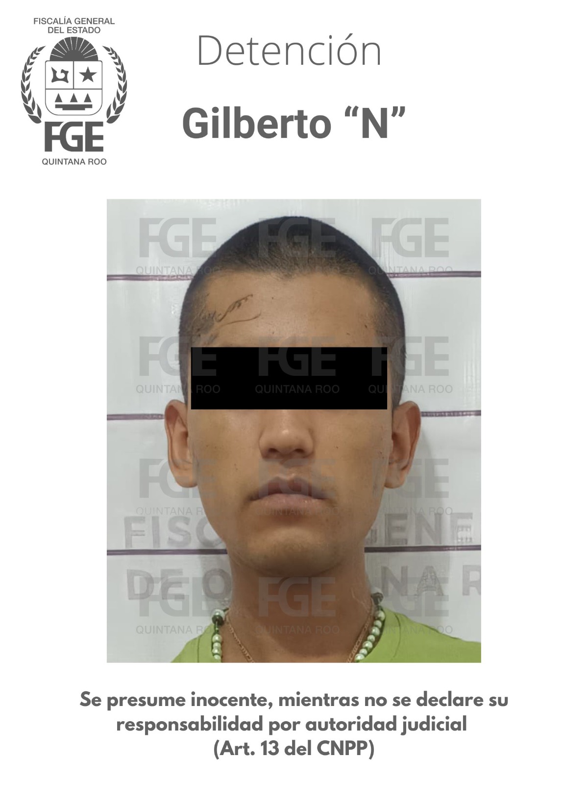 Se fuga Gilberto "G", hombre que mató a niño de 2 años en Cancún