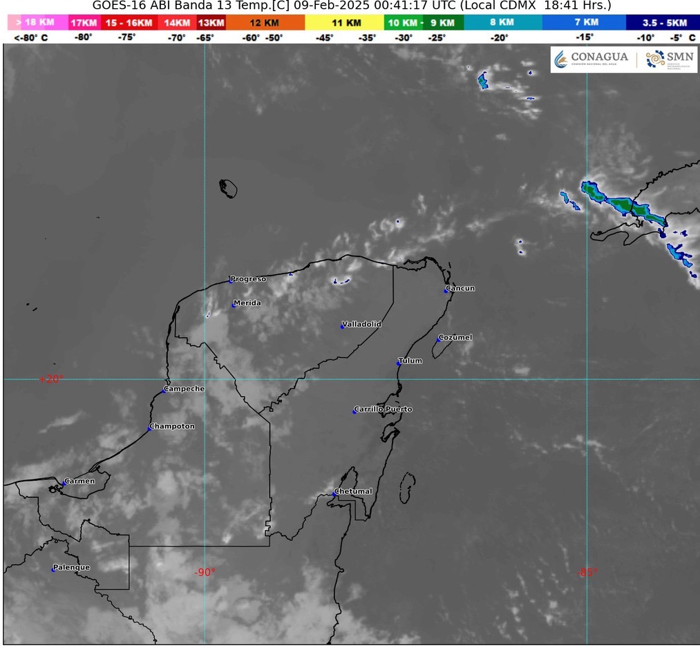 Intervalos de chubascos durante el día en Quintana Roo - Quintana Roo Hoy
