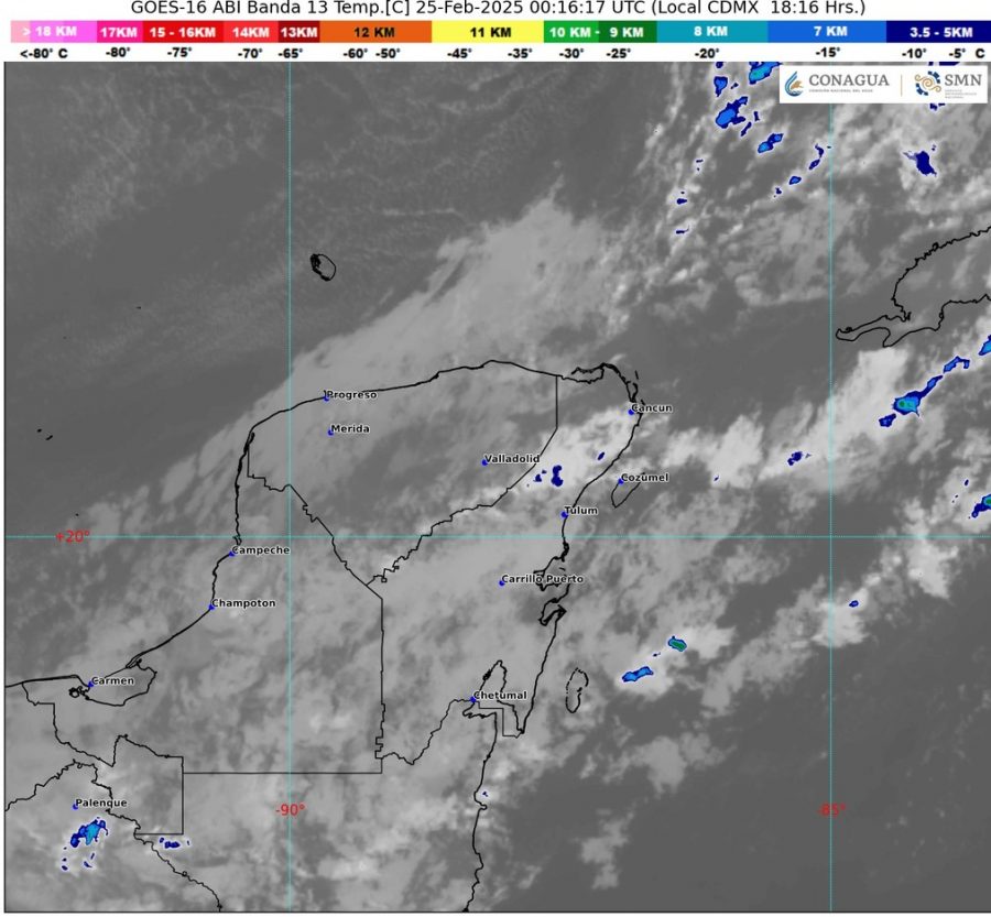 Lluvias aisladas en Quintana Roo - Quintana Roo Hoy